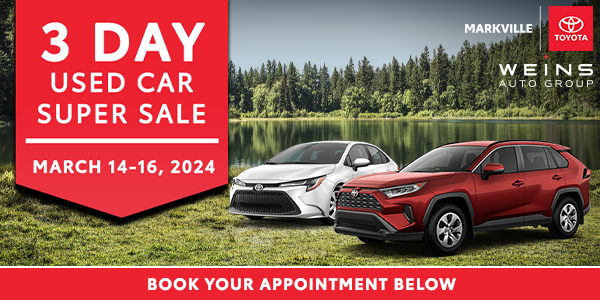 Used Car Sale - Vehicle Promotions - Markville Toyota